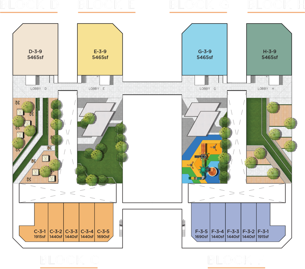 Plans – The Hub Business Park – Muar, Johor